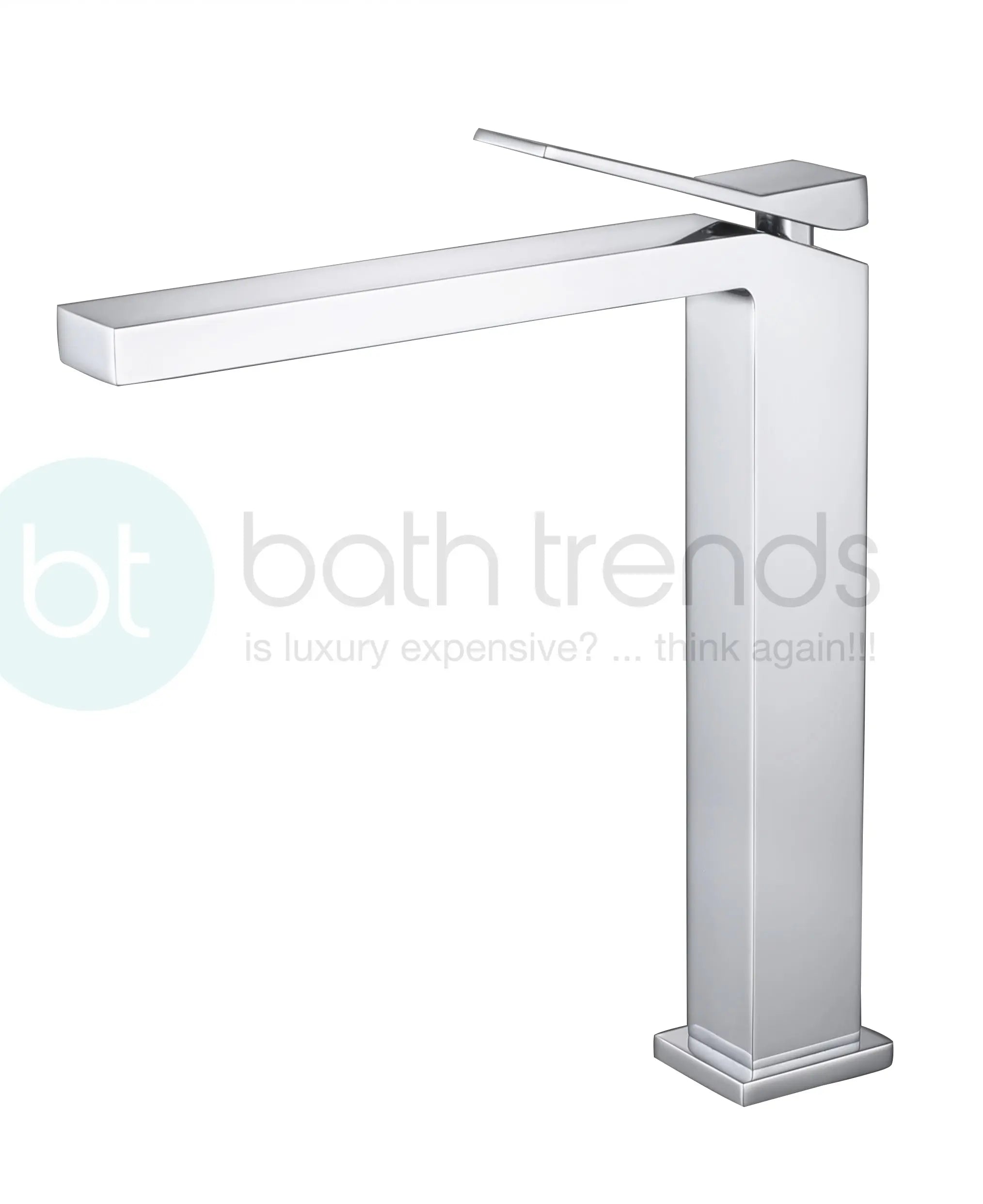 Aquamoon Times Collection Single Lever Bathroom Vessel Faucet Chrome